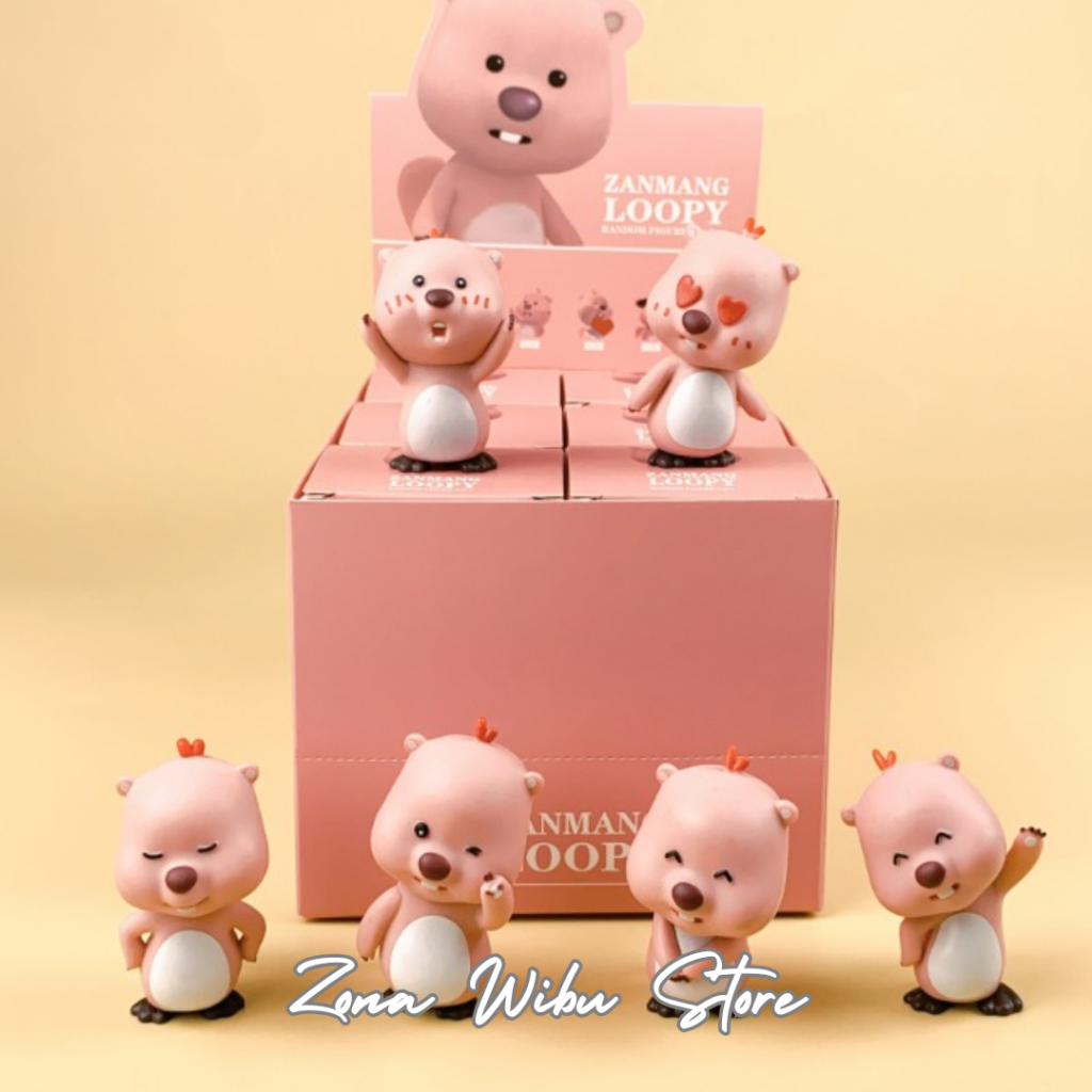 Jual Blind Box Figure Loopy - Kotak Buta Karakter Loopy - Blind Box ...