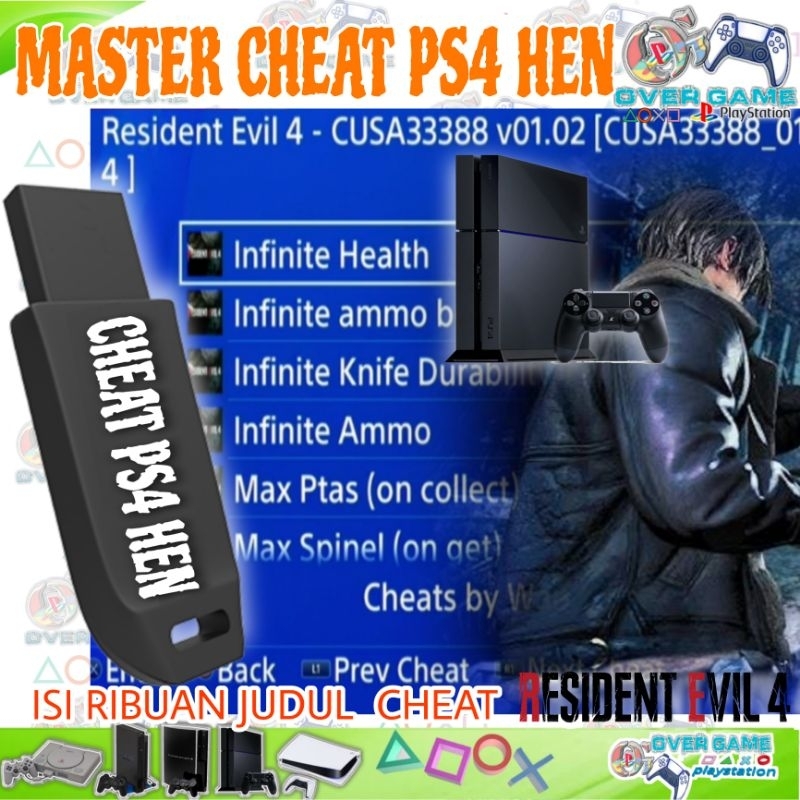 Jual MASTER CHE@T PS4 HEN | Shopee Indonesia