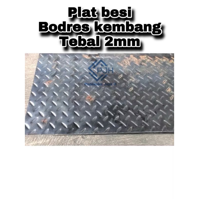 Jual Plat besi bodres kembang, tebal 2mm. ukuran mulai 60x45cm | Shopee ...
