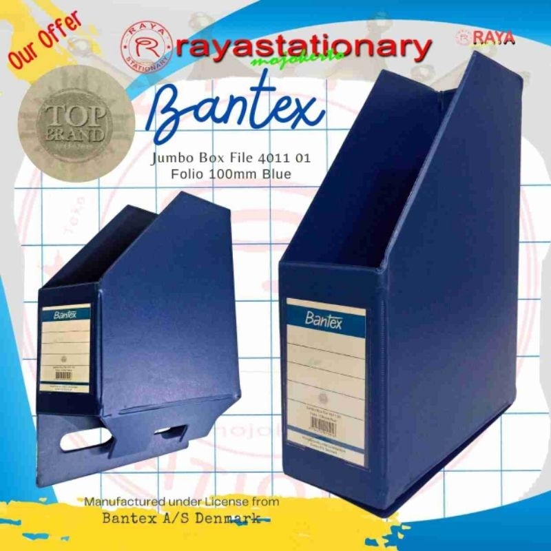 Jual Jumbo Box File Folio 100mm Bantex 4011-01 | Shopee Indonesia
