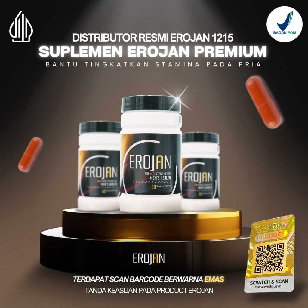 Jual [Bisa COD] EROJAN Multivitamin Distributor Lulus Uji BPOM dan ...