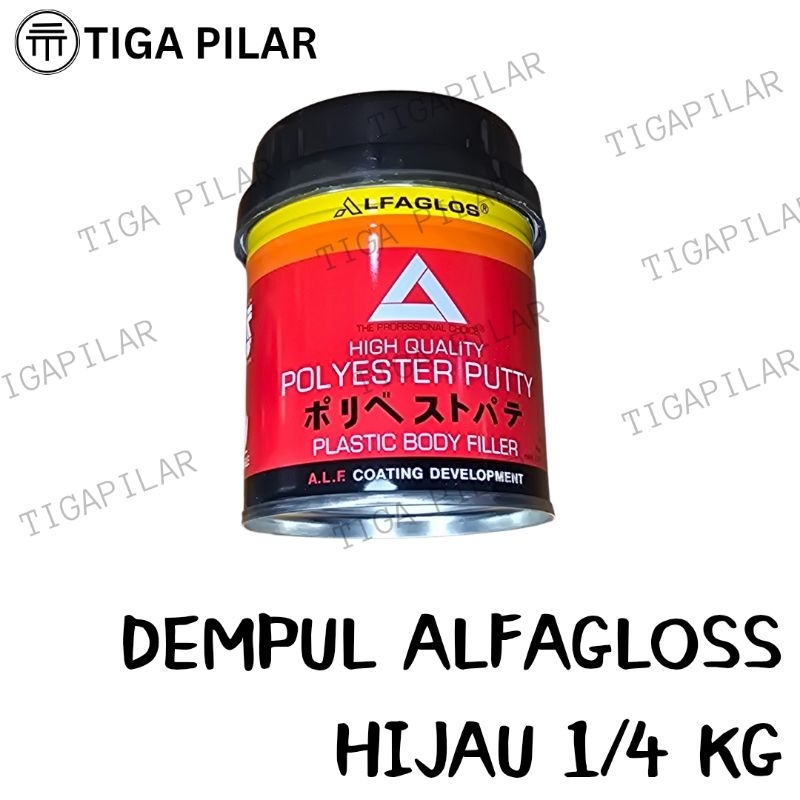 Jual DEMPUL ALFAGLOS 250GR 1/4KG DEMPUL BESI DEMPUL KAYU DEMPUL MOBIL ...