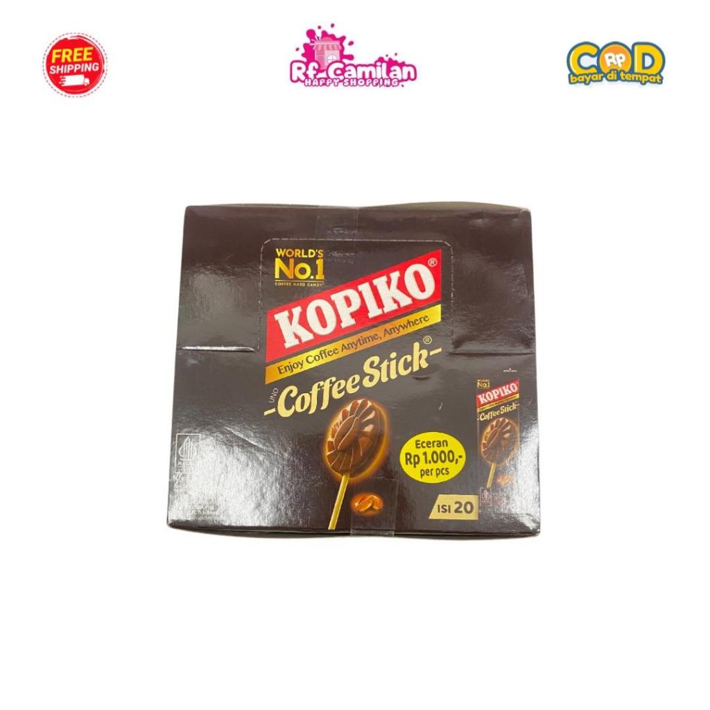 Jual Permen Coffe stick Permen Lollipop / isi 20 pcs | Shopee Indonesia