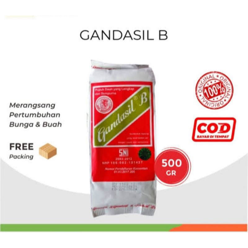 Jual GANDASIL B 500gram | Shopee Indonesia