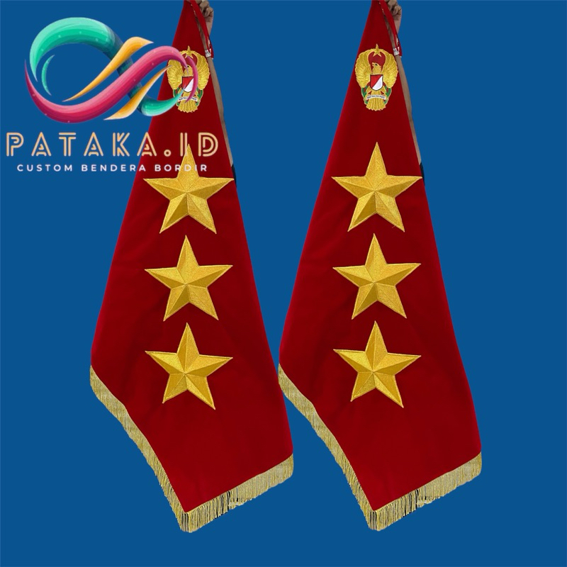 Jual Bendera Pataka Rapati TNI AD Bintang 3 | Shopee Indonesia