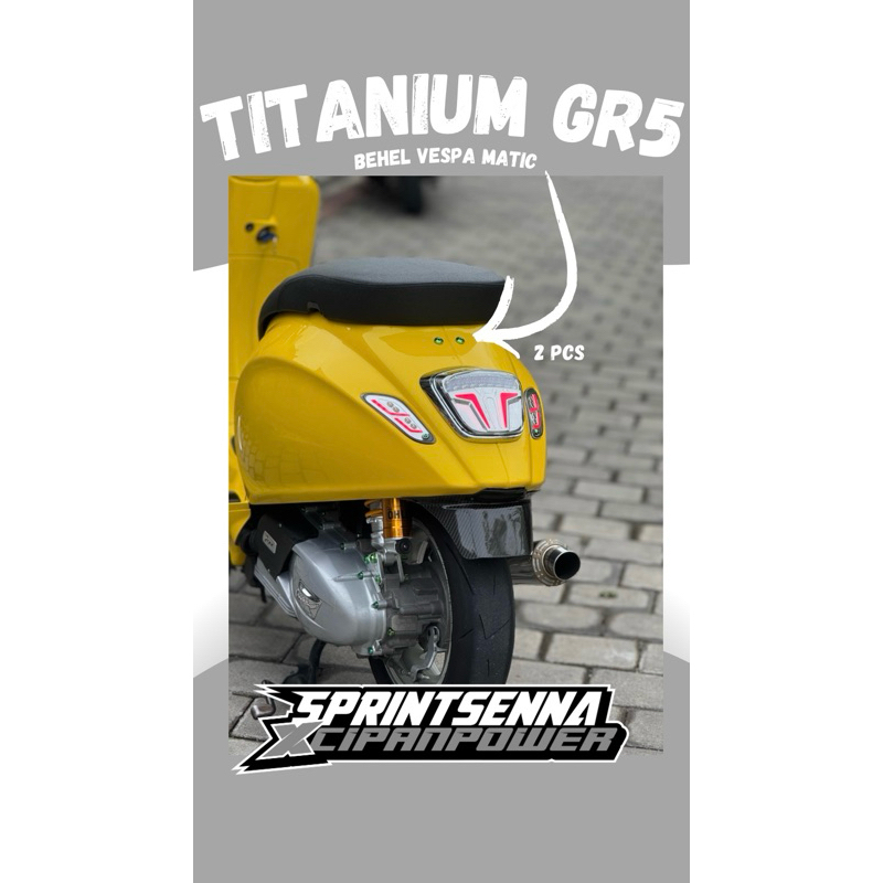 Jual Baut Titanium Behel Vespa | Shopee Indonesia