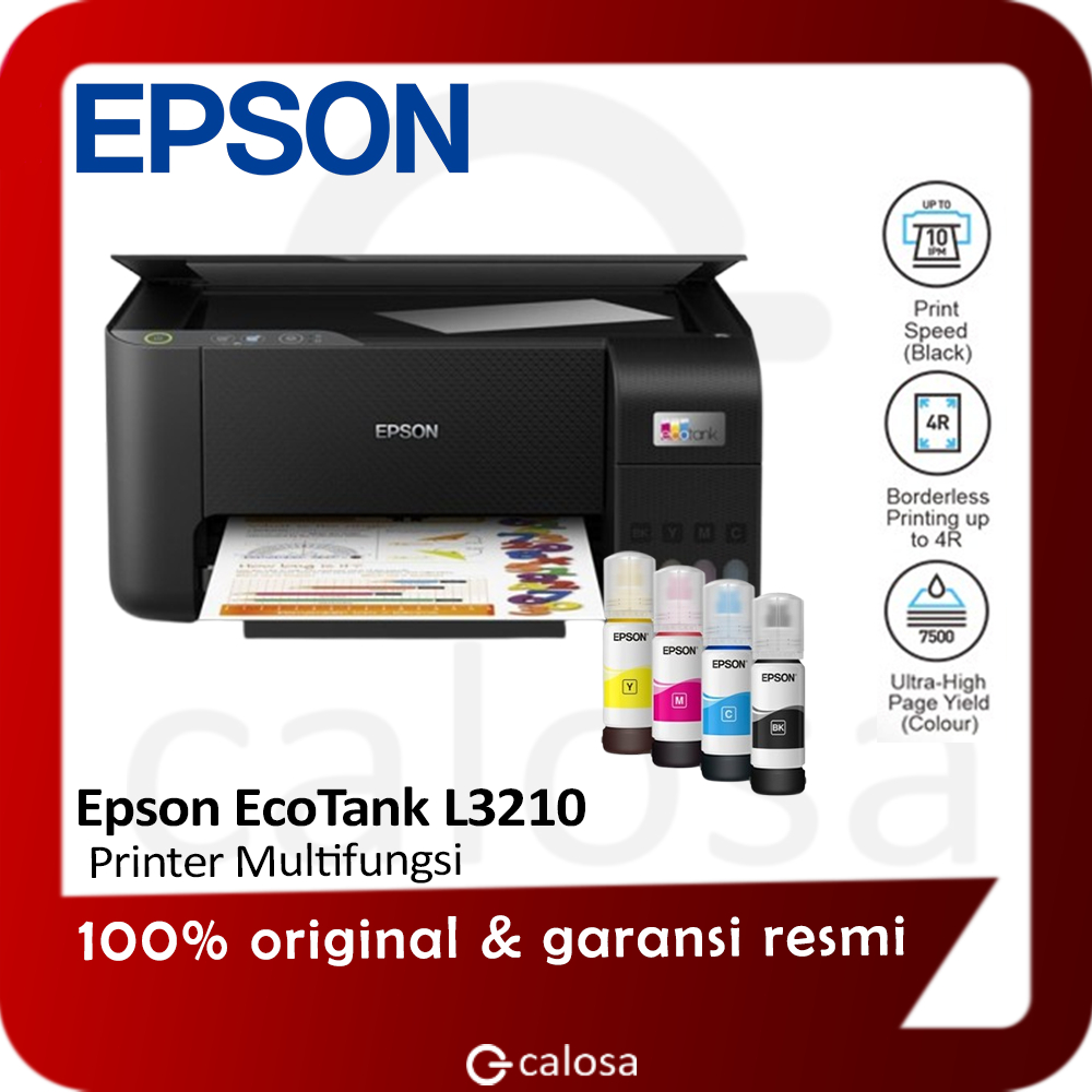 Jual Printer Epson EcoTank L3210 - Print,Scan,Copy | Shopee Indonesia