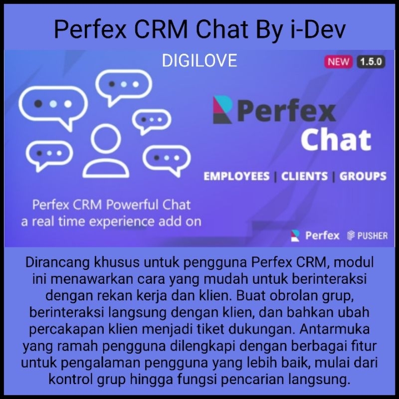 Jual Perfex CRM Chat | Shopee Indonesia