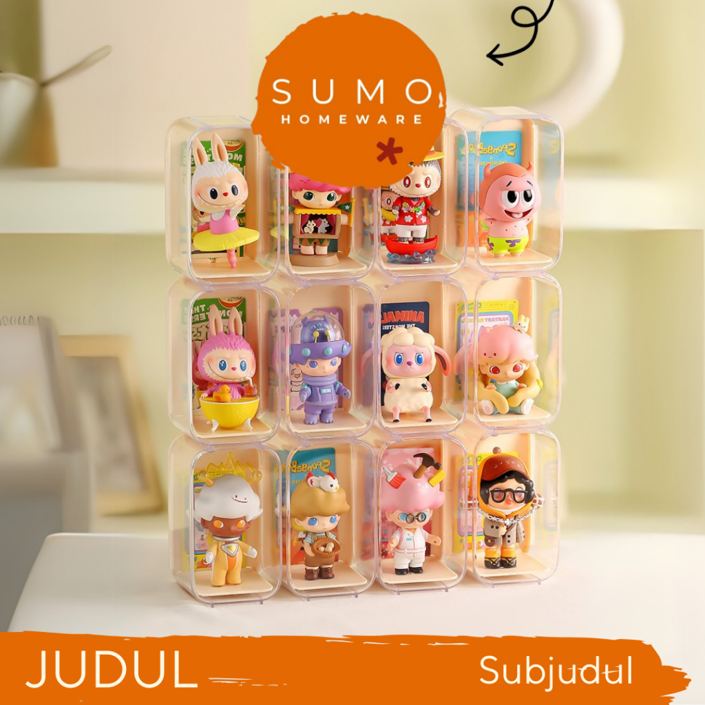 Jual SUMO - MATSU Kotak Display Action Figure Stackable Display Box ...
