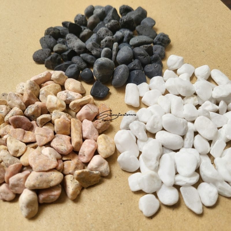 Jual Batu Koral Mini | Batu Koral Hitam Mini | Batu Putih | Batu Hiasan ...