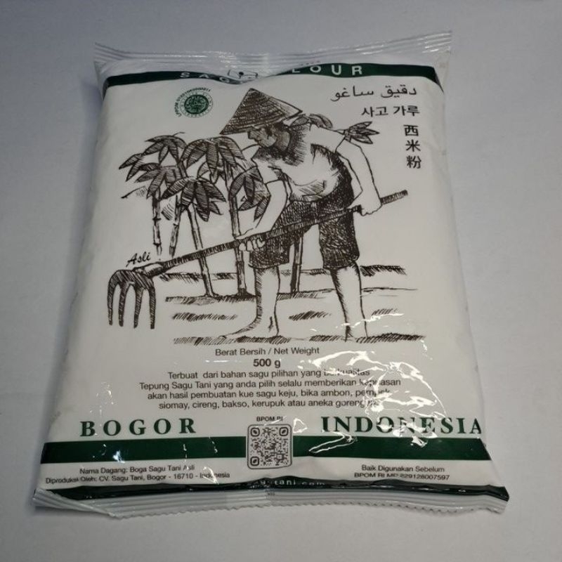 Jual Sagu tani sago flour bogor 500 gram | Shopee Indonesia