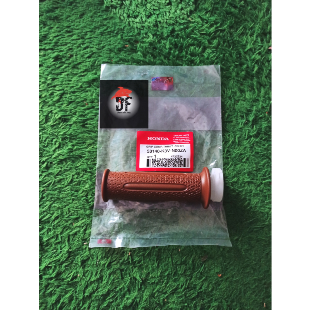 Jual grip handfat pipa gas kanan Honda Stylo 160 Original coklat ...