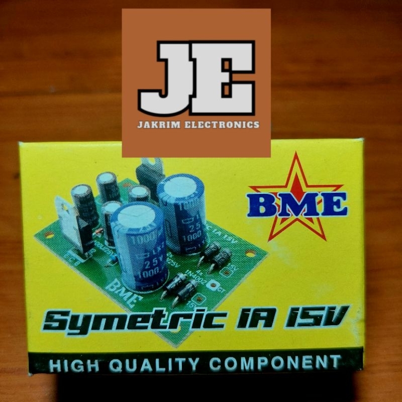 Jual Kit Power Supply Simetric Simetris 1A Output 15V CT BME | Shopee Indonesia