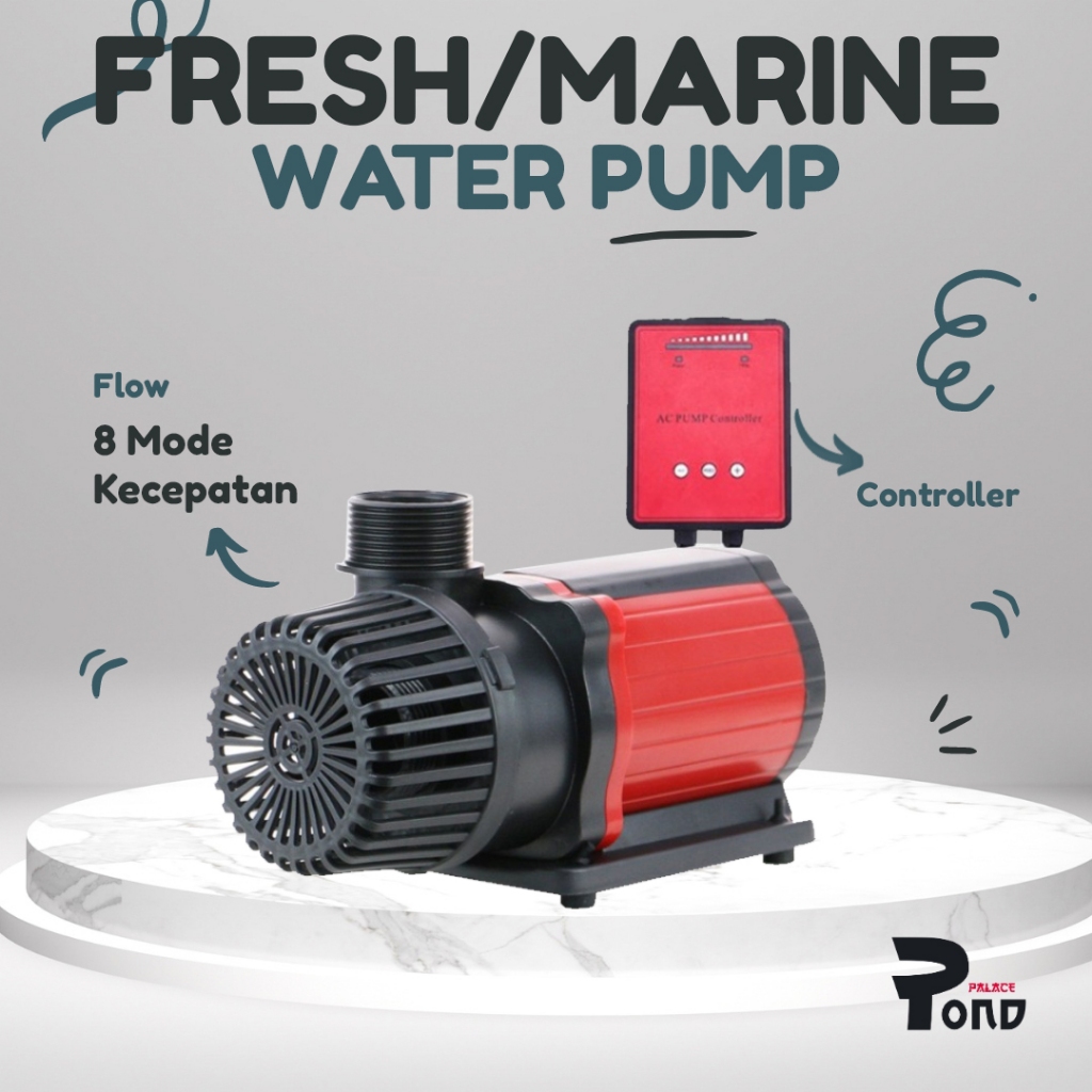 Jual Water Pump Marine Aqua AC Pump 6000 LPH Pompa Air Controller ...