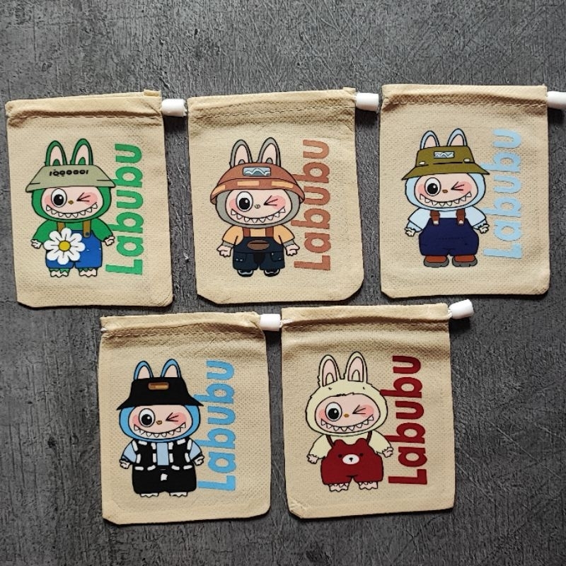 Jual Amplop Lebaran Serut Pouch Labubu | Shopee Indonesia