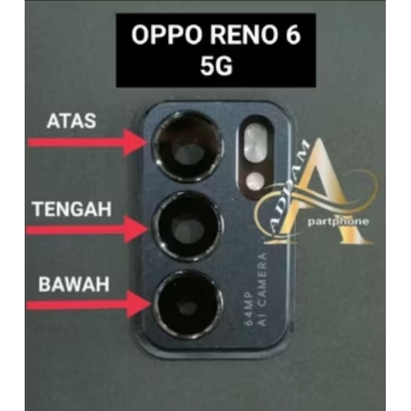 Jual KACA KAMERA OPPO RENO 6 5G | Shopee Indonesia