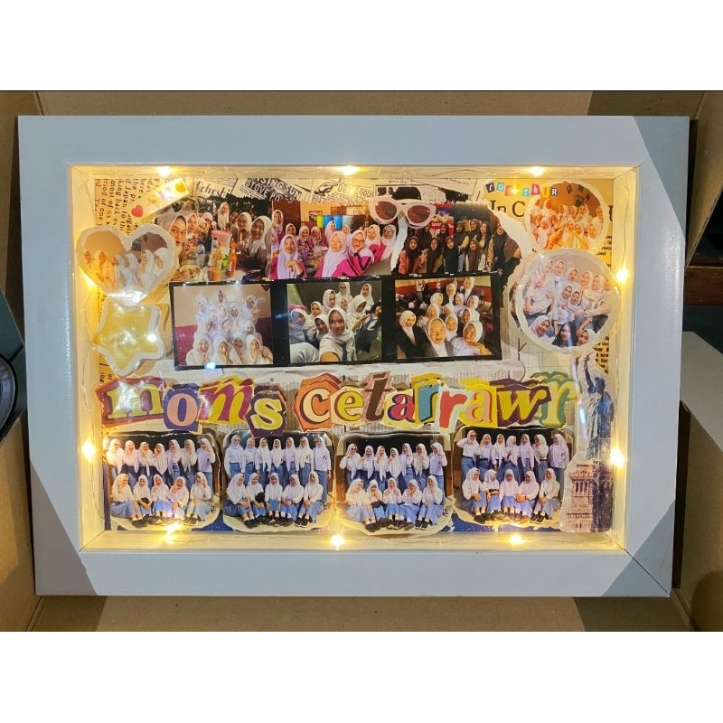 Jual Minimo~ Scrapframe 3D/ Frame Foto 3D/ Pop Up/Kado/Hadiah (Custom ...