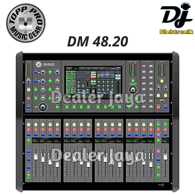 Jual Mixer Digital Topp Pro DM 48.20 / DM48.20 - 32 channel (Toppro , Top Pro) | Shopee Indonesia