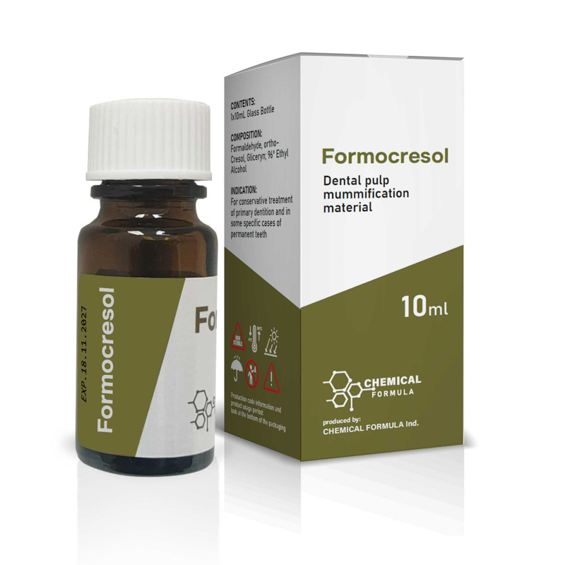 Jual FORMOCRESOL | Dental Pulp Mummification Material 10ml | Shopee ...