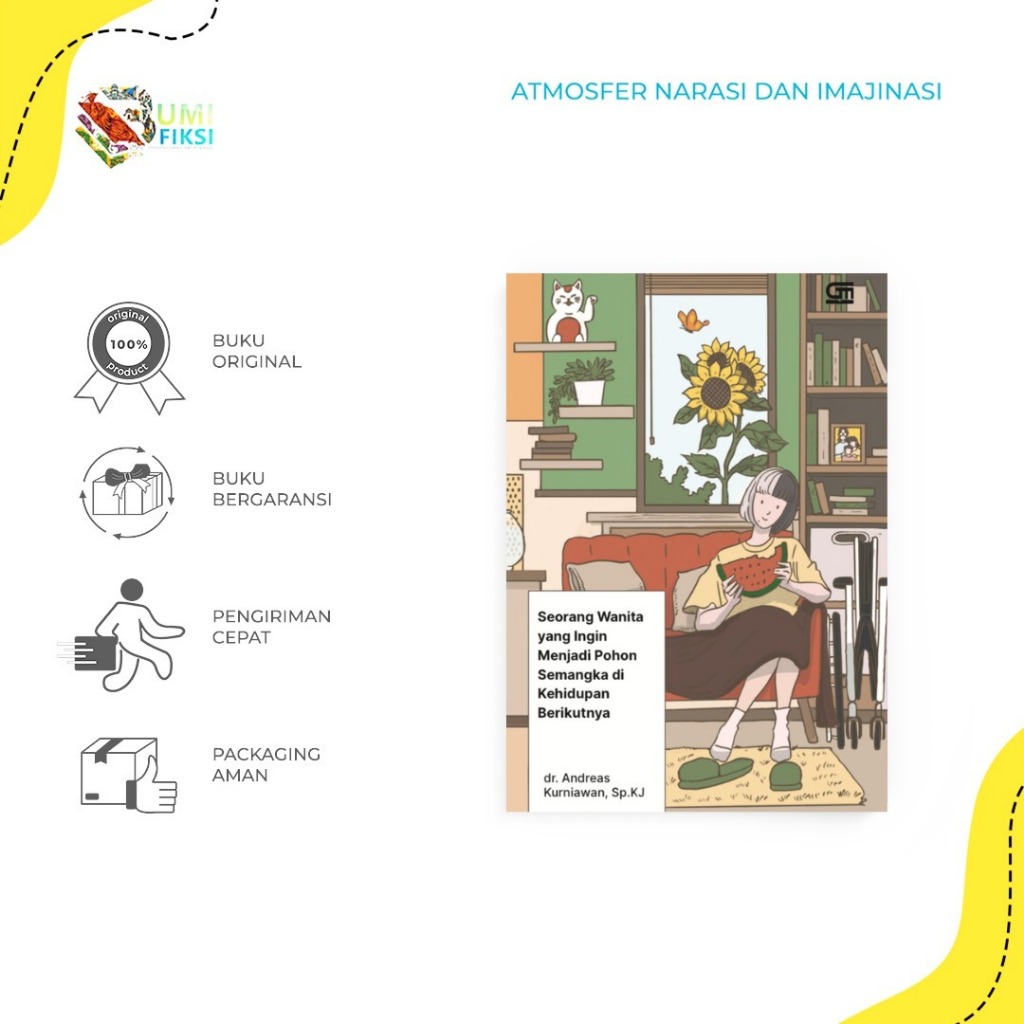 Jual Pre Order - Buku Novel Seorang Wanita Yang Ingin Menjadi Pohon ...