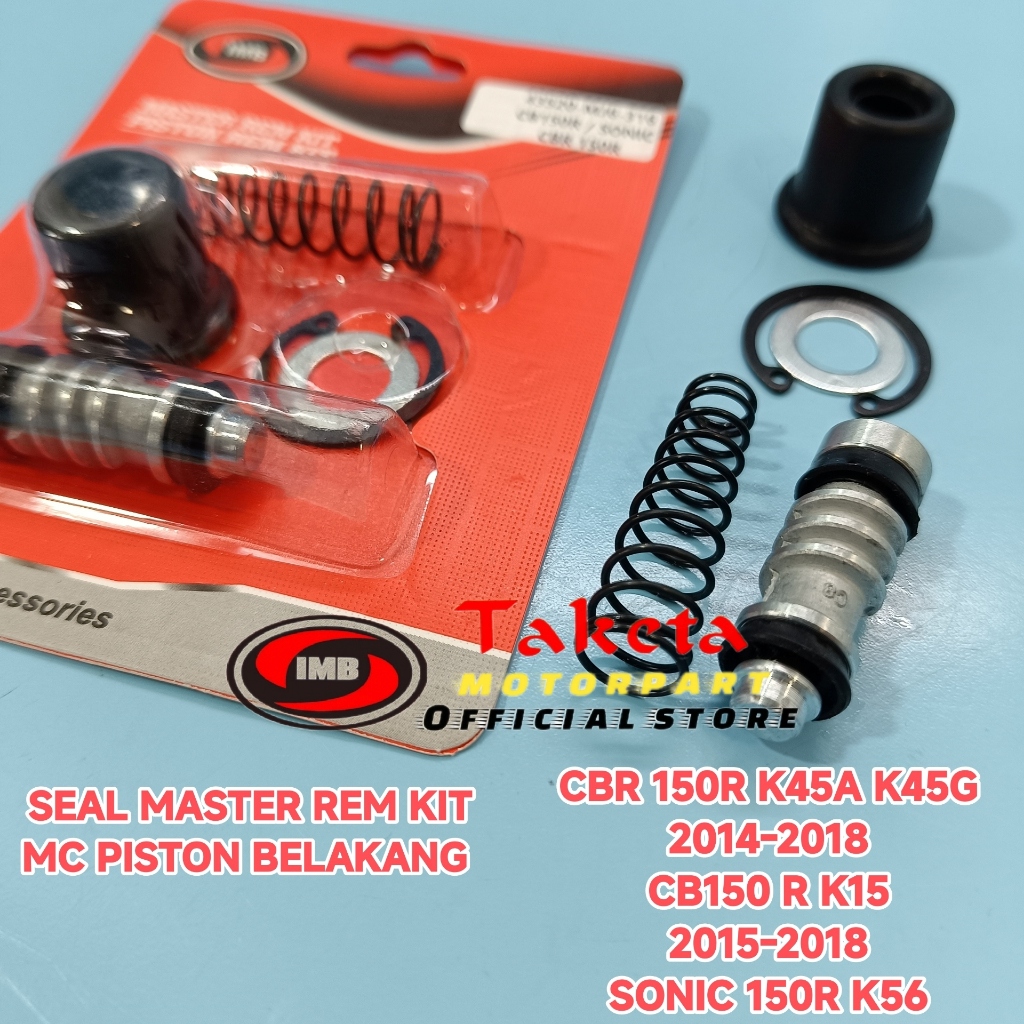 Jual 43520-MJ6-316 SEAL MASTER REM KIT BELAKANG CB 150R K15 / SONIC ...