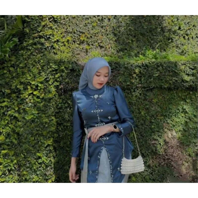 Jual ONE SET MELAYU MELANI / BAJU DAN ROK SONGKET FREE BELT | Shopee ...
