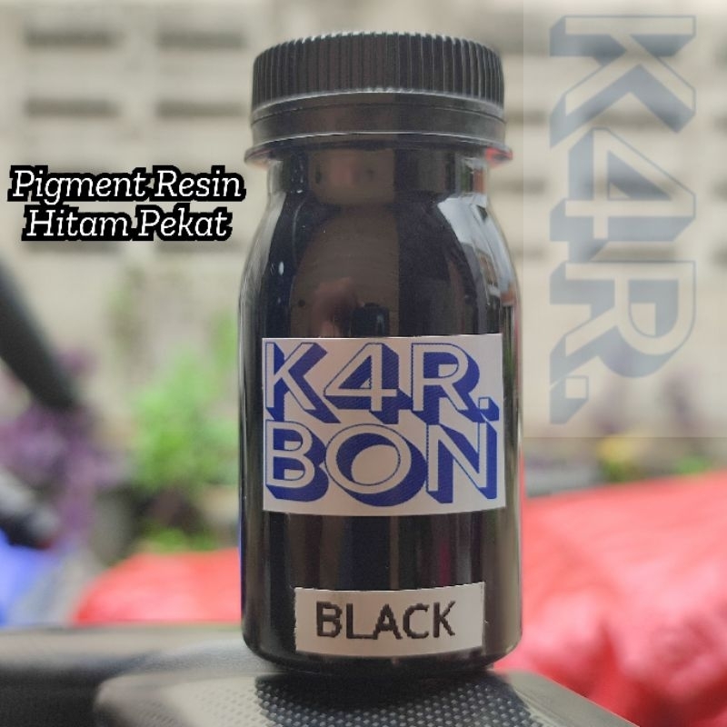 Jual Pigment Resin Warna Hitam Pekat Kemasan 50gr | Shopee Indonesia