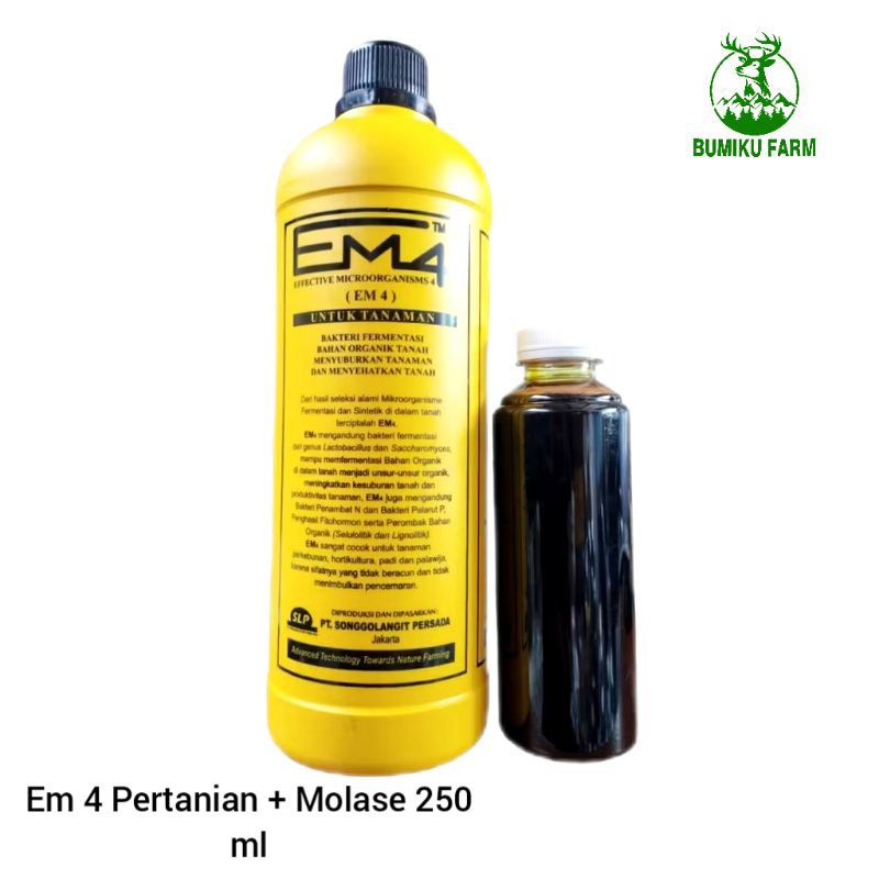Jual Em4 Pertanian + Molase 250Ml | Shopee Indonesia