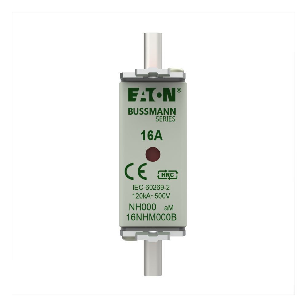 Jual Fuse 16NHM000B 16A aM 500V Eaton Bussmann IEC 60269-2 120kA - 500V ...