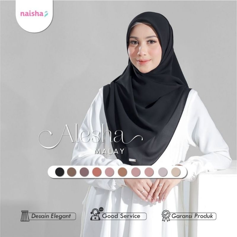 Jual READY BIG RAMADHAN SALE | Naisha Official - alesha malay by naisha | hijab malay syar'i ...