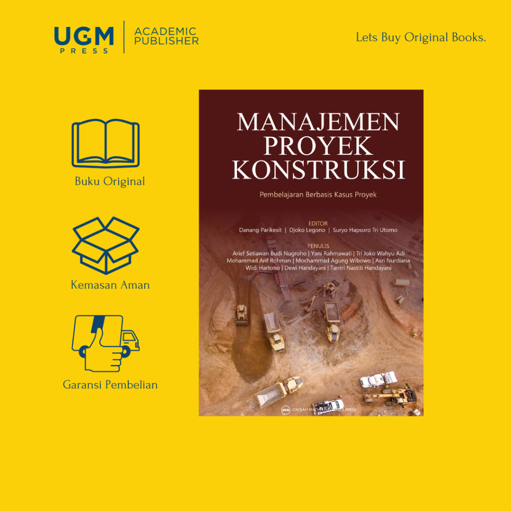 Jual Manajemen Proyek Konstruksi: Pembelajaran Berbasis Kasus Proyek | Shopee Indonesia