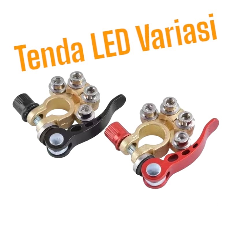 Jual terminal aki mobil kuningan /konektor terminal aki bahan kuningan ...