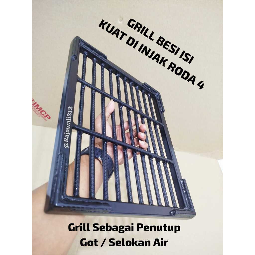 Jual Grill Sebagai Penutup Lubang Saluran Air Gril Tutup Selokan Besi ...