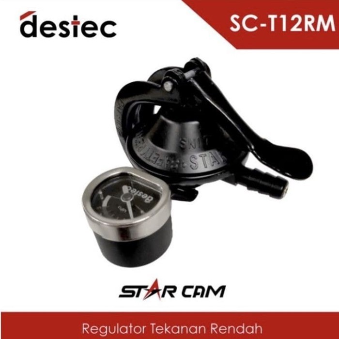 Jual Regulator Gas Star Cam SC-T12RM BLACK Regulator Starcam | Shopee ...