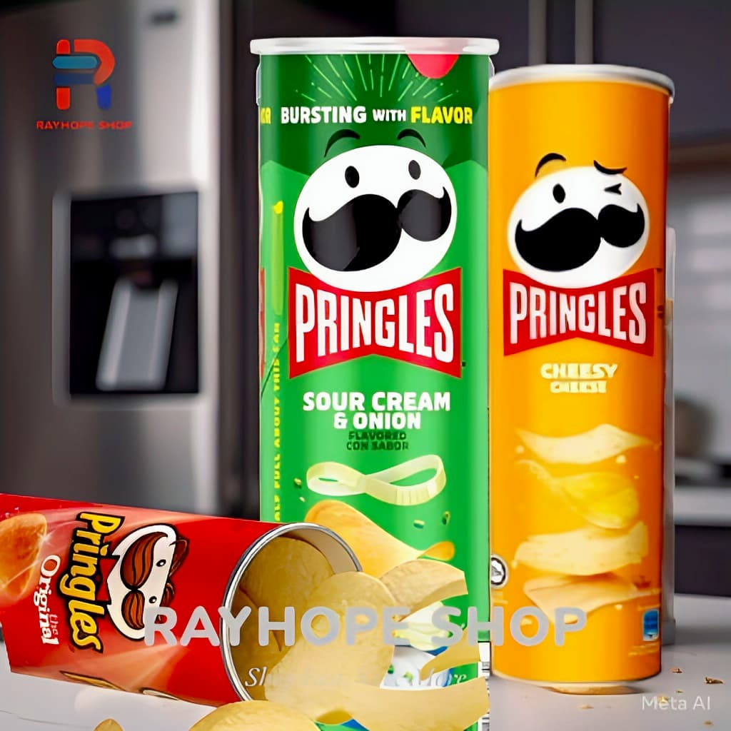 Jual PROMO PRINGLES Potato Kentang Chip Chips Cemilan Travel Instant ...