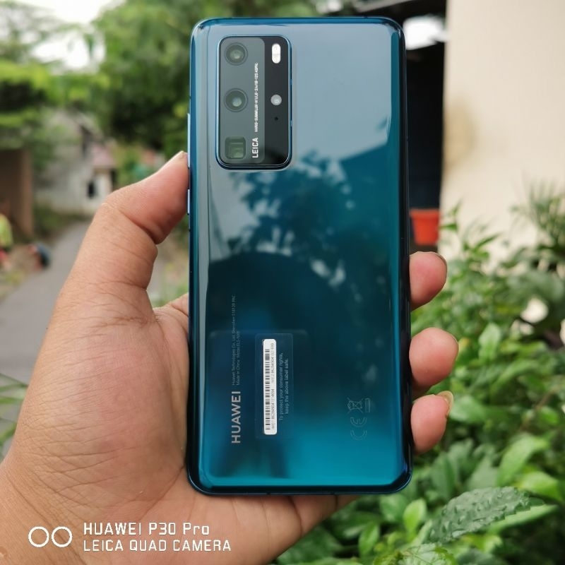 Jual HUAWEI P40 PRO 5G 8/256GB - DEEP BLUE (RARE) BATRE BARU ALL ...