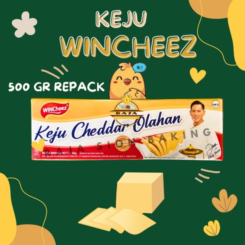 Jual Keju Wincheez Cheddar 500gr ( Kemasan Repack ) | Shopee Indonesia