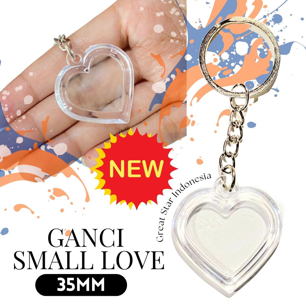 Jual GANCI INSERT PAPER SMALL LOVE 25 MM NEW | Shopee Indonesia