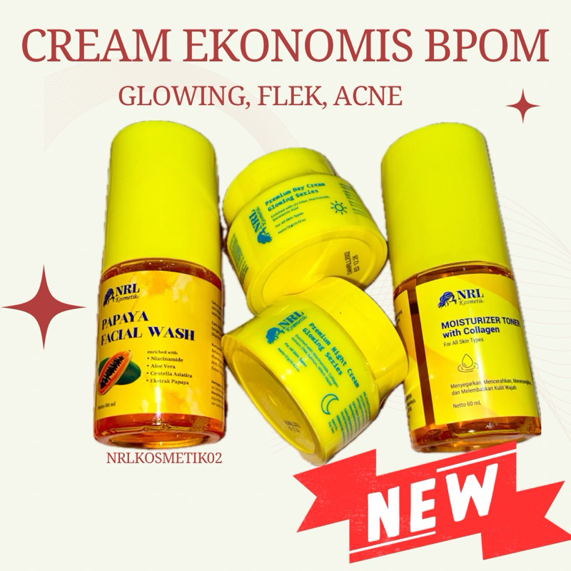 Jual CREAM EKONOMIS BPOM NRL KOSMETIK (FORMULA BARU) | Shopee Indonesia