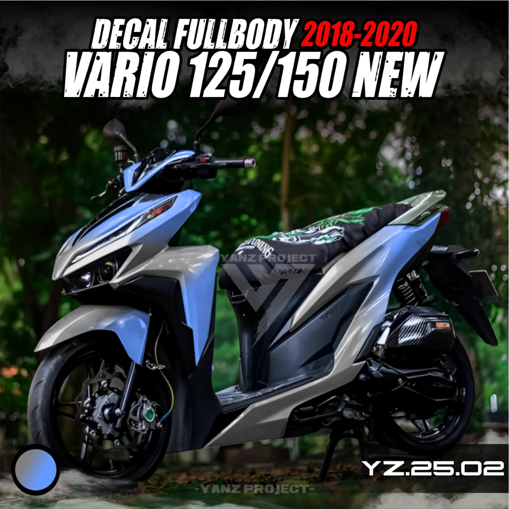 Jual (COD) TERBARU Decal Sticker Honda Vario New 125 150 Full body - Stiker Skotlet Modifikasi ...