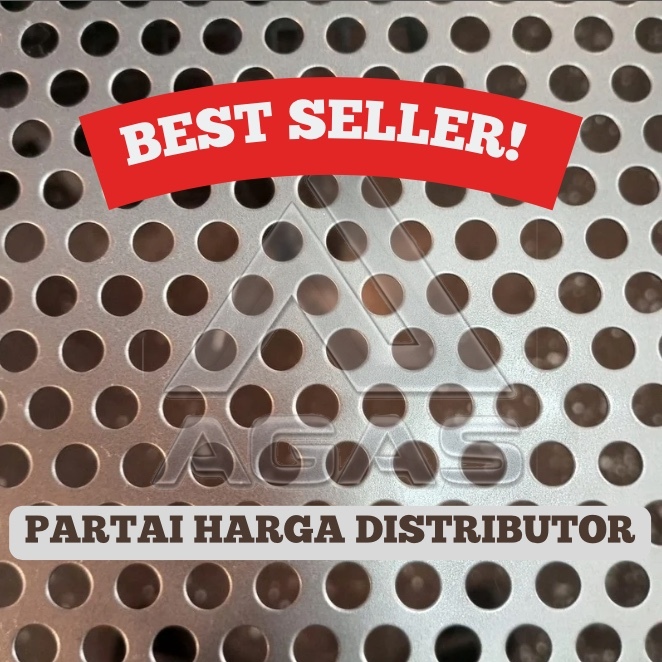 Jual Plat Lubang Perforated 1.2mm UK 120x240cm | Shopee Indonesia