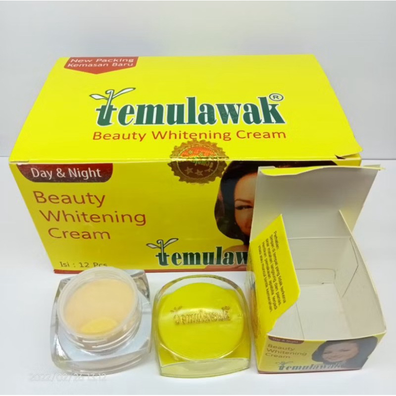 Jual CREAM TEMULAWAK BEAUTY WHITENG POT KACA original LUSINAN | Shopee ...