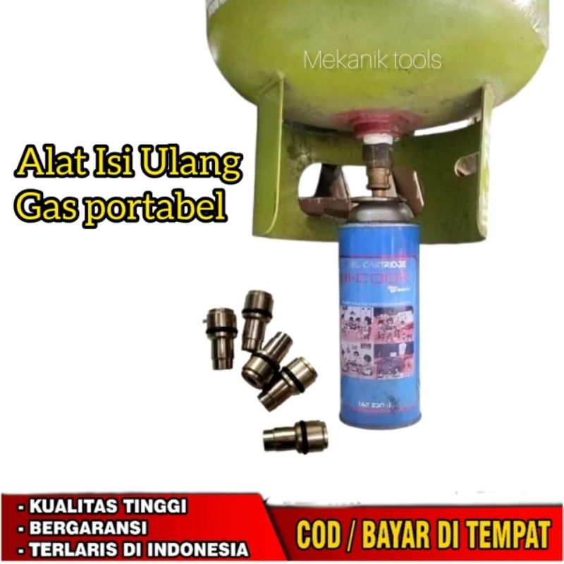 Jual Alat isi ulang gas kaleng portable refil gas kaleng portable ...