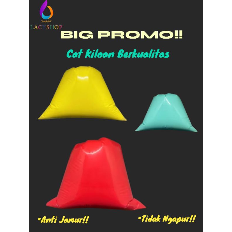 Jual Cat Kiloan Cat Tembok 1kg Murah Berkualitas | Shopee Indonesia