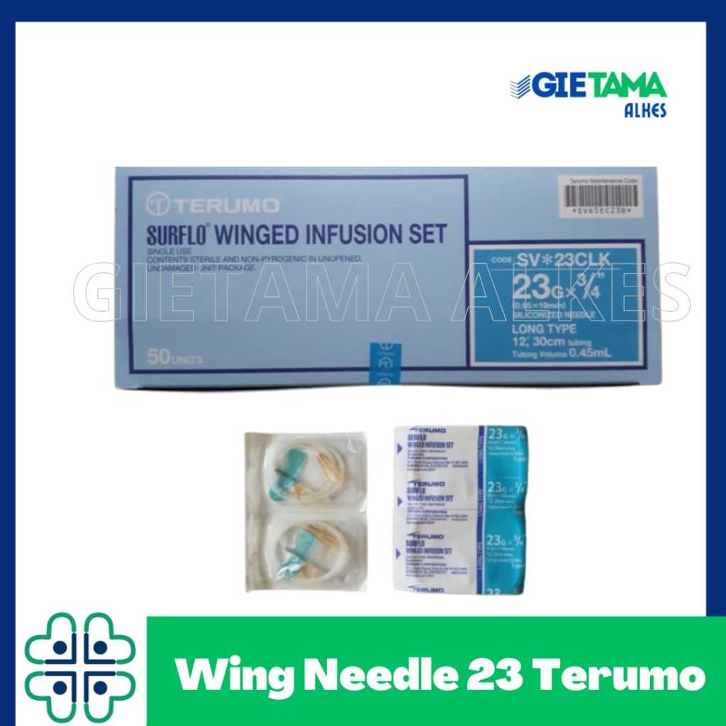 Jual Wing Needle TERUMO 23G | Shopee Indonesia