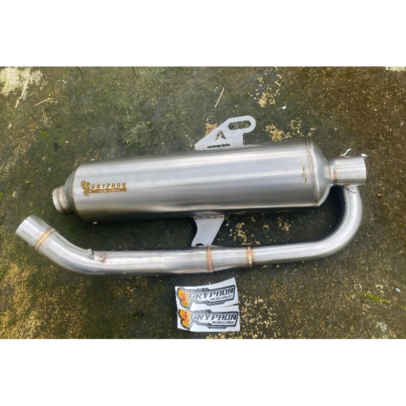 Jual Knalpot Standar Racing inlet 38 mm aerox old aerox new nmx new nmx ...