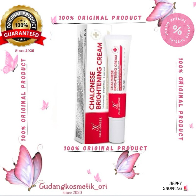 Jual Ori CREAM BRIGHTENING PENGHILANG FLEK MEMBANDEL Chalonese Cream ...