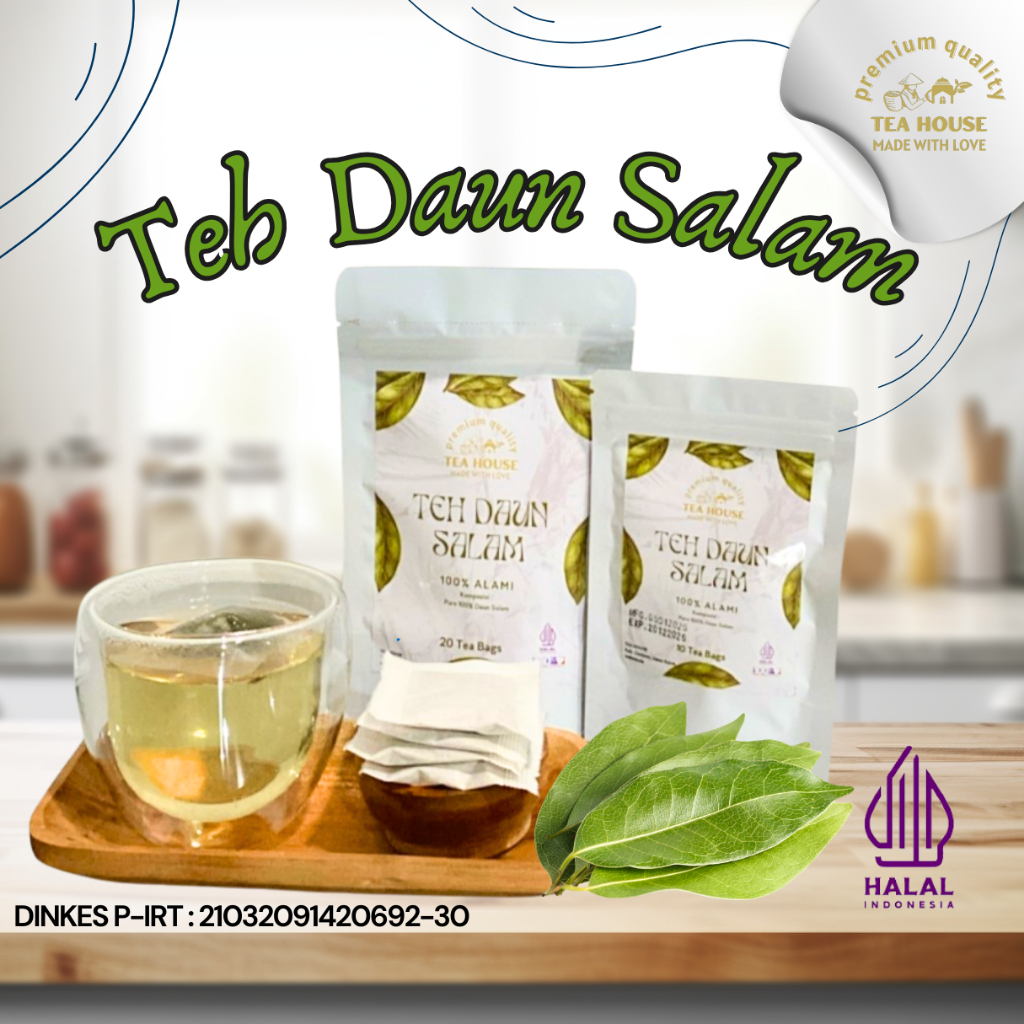 Jual Teh Daun Salam | Teh Celup Daun Salam Isi 10 & 20 Kantong Teh ...