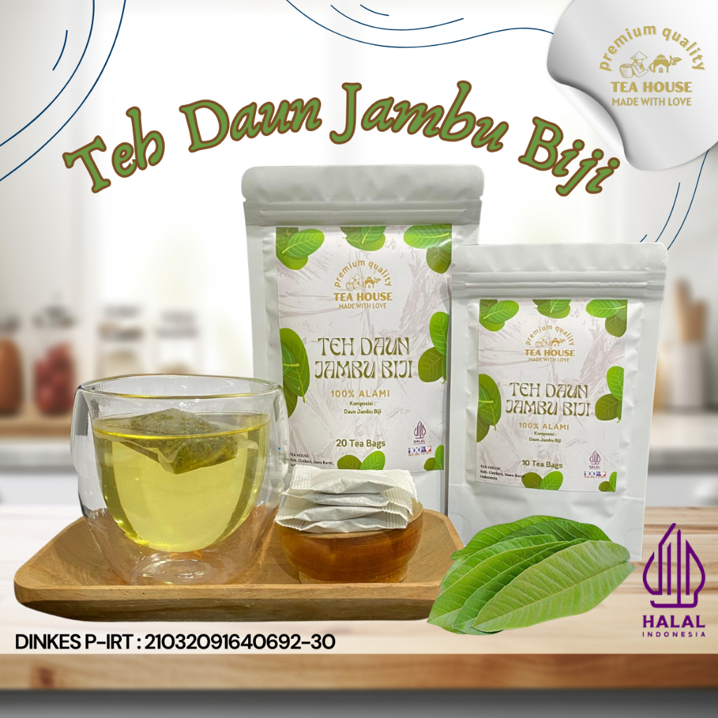 Jual Teh Daun Jambu Biji | Teh Celup Daun Jambu Biji Isi 10 & 20 ...