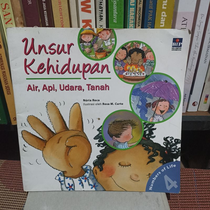 Jual Buku Unsur kehidupan air,api,udara,tanah | Shopee Indonesia